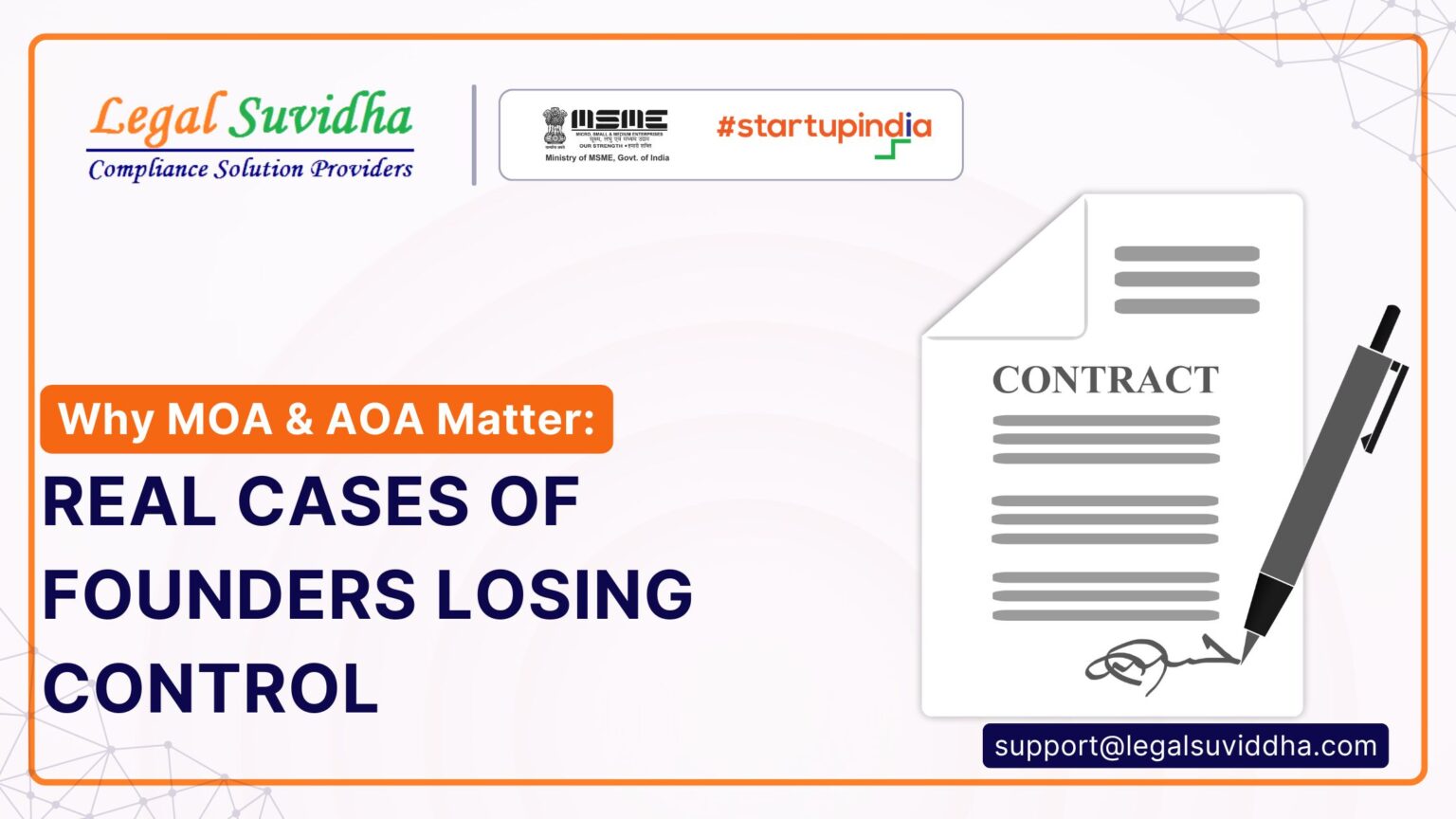 proven Why MOA & AOA Matter: 3 Real Cases Founders Regret