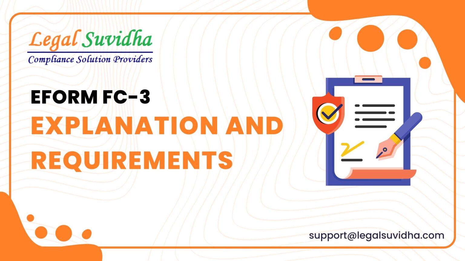 eForm FC-3: Explanation and Requirements