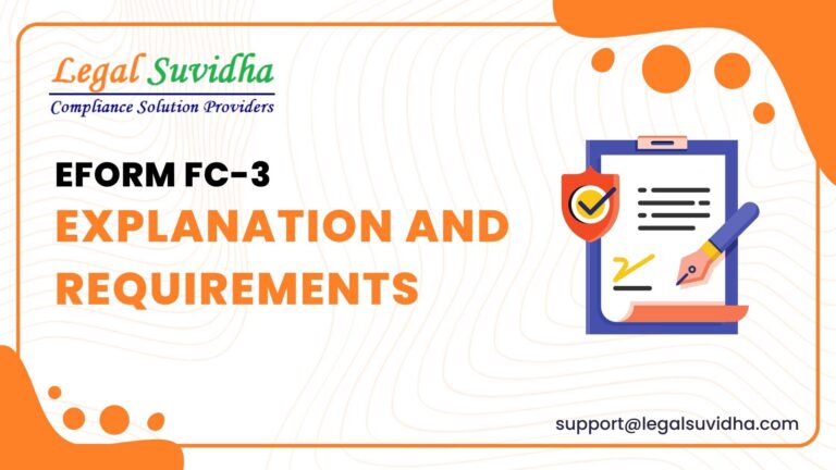 eForm FC-3: Explanation and Requirements