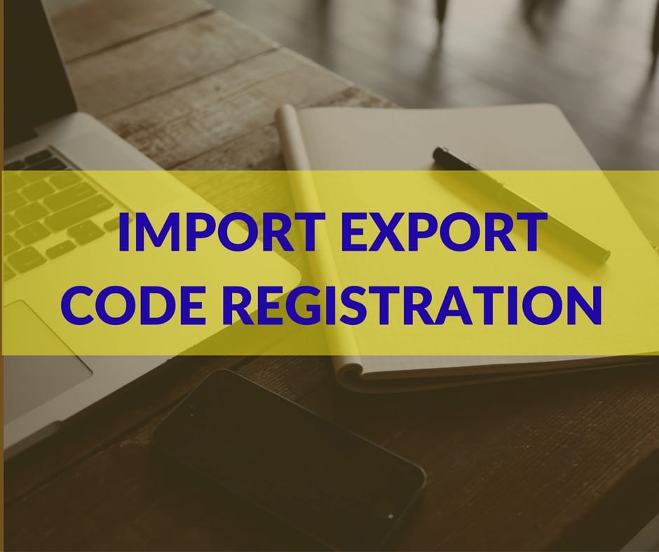 Import export code Registration - Legal Suvidha