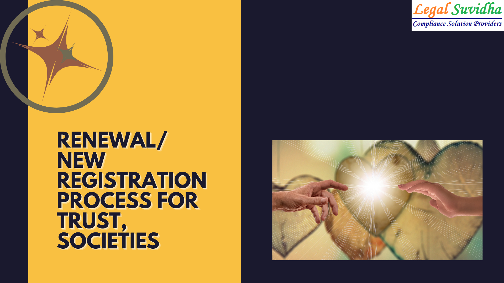 New Registration for Trust & Societies
