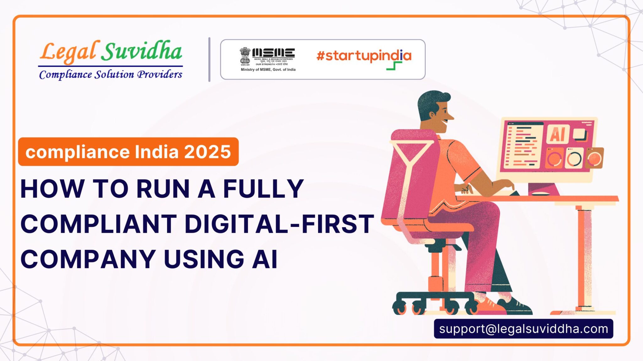 How to Run a Fully Compliant Digital-First Company Using AI